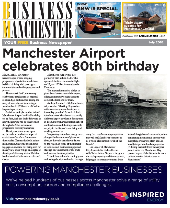 Business Manchester Launches As A Monthly Newspaper | Business Manchester