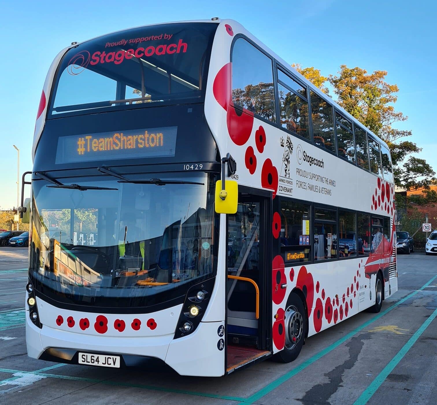 STAGECOACH MANCHESTER LAUNCHES BUS LIVERY SUPPORTING OUR ARMED FORCES ...