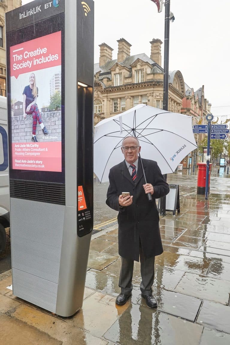 Innovative Digital Street Units Go Live In Manchester | Business Manchester