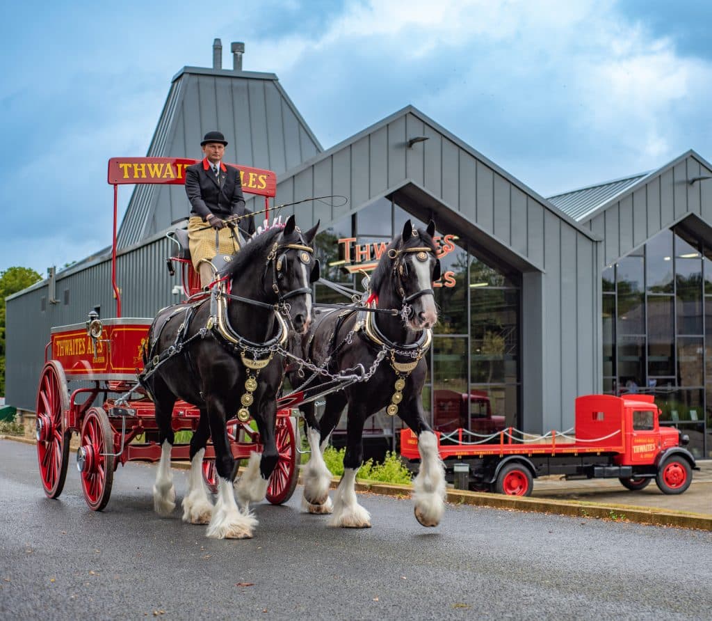 The Foundry And The Hunters Welcome Santa And The Shire Horses ...