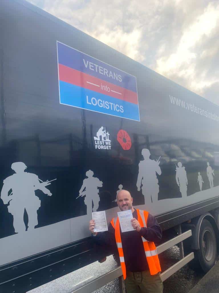 First Of Ten Veterans Starts Work As HGV Driver After Asda’s Investment ...
