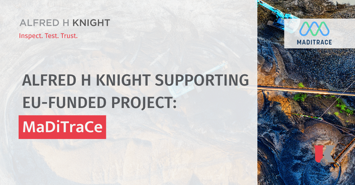 ALFRED H KNIGHT SUPPORTING EU-FUNDED MADITRACE PROJECT | Business ...