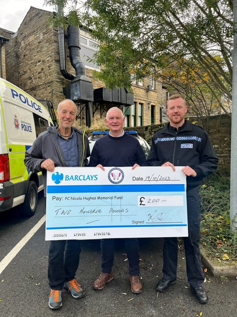 Donation Made To PC Nicola Hughes Memorial Fund | Business Manchester