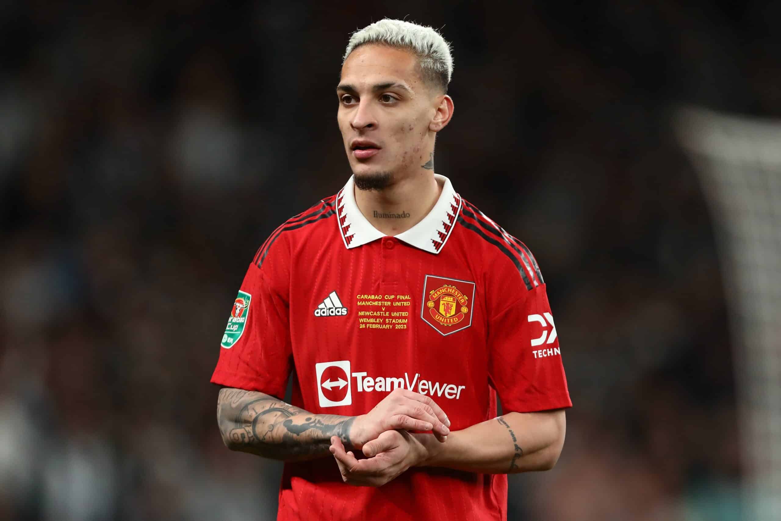 Manchester United Winger Antony Hits Back At Neville, Ferdinand And Co ...