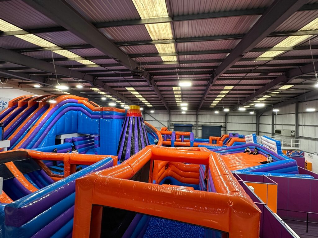 Fright Delight For Jump Fans At Trafford Park's Inflata Nation ...